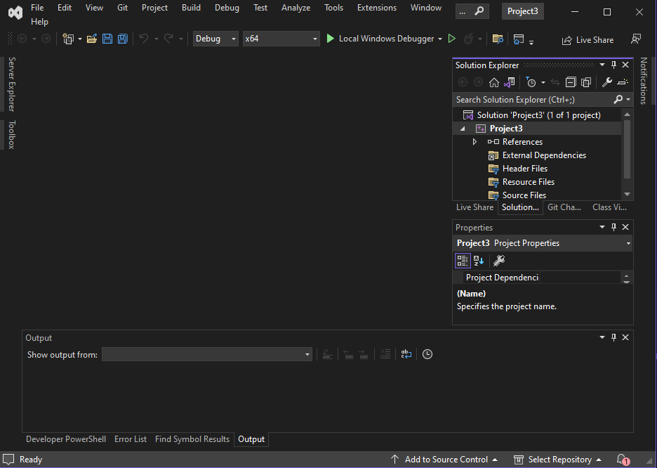 CSD1401 - Visual Studio Setup for CProcessing | CProcessing SG Wiki